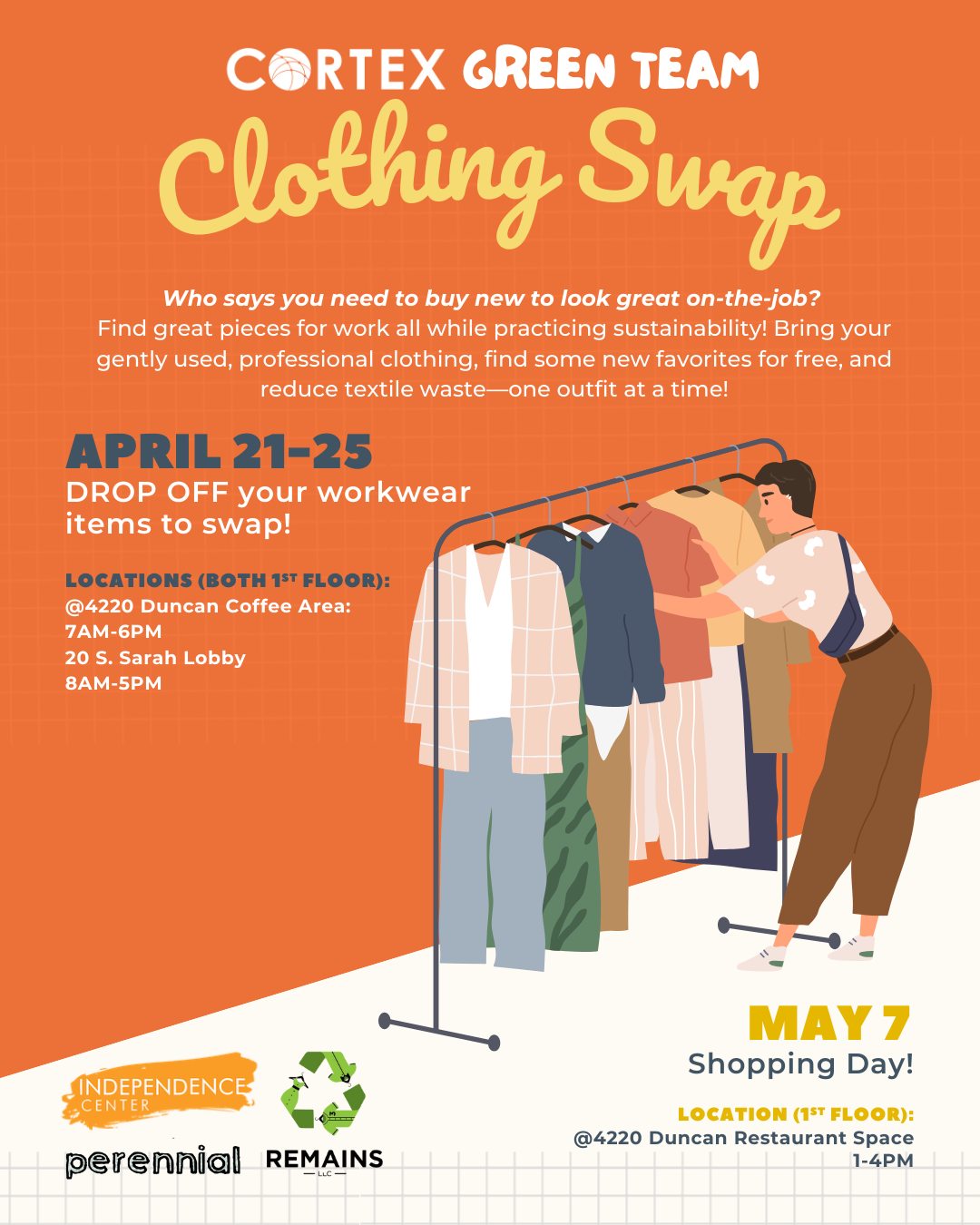 Clothing Swap, presented by Cortex Green Team: Shopping Day | Cortex ...